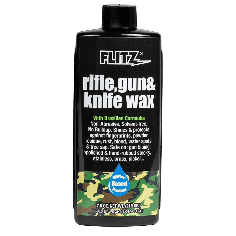 Flitz 리플 왁스 215g 1팩 Flitz Rifle, Gun & Knife Wax - 7.6 oz. Bottle | 크로켓