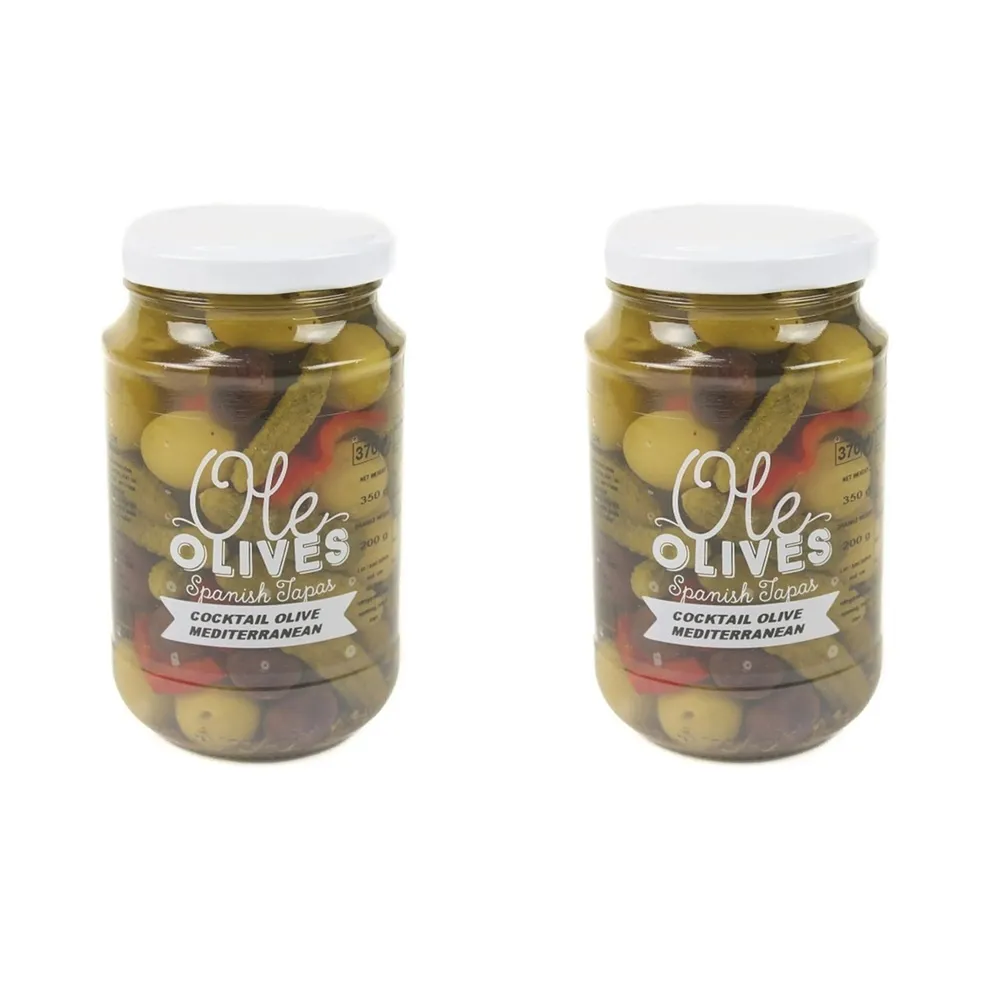 OLE OLIVE 올리브 350g 2팩 피클 칵테일 Olive and Pickle Cocktail | 크로켓