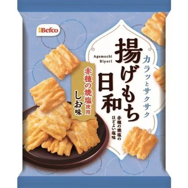 쿠리야마베이카 아게모찌 튀긴떡 아라레 소금맛 65g 일본과자 일본스낵 일본간식 일본전병 | 상품 상세 | 크로켓