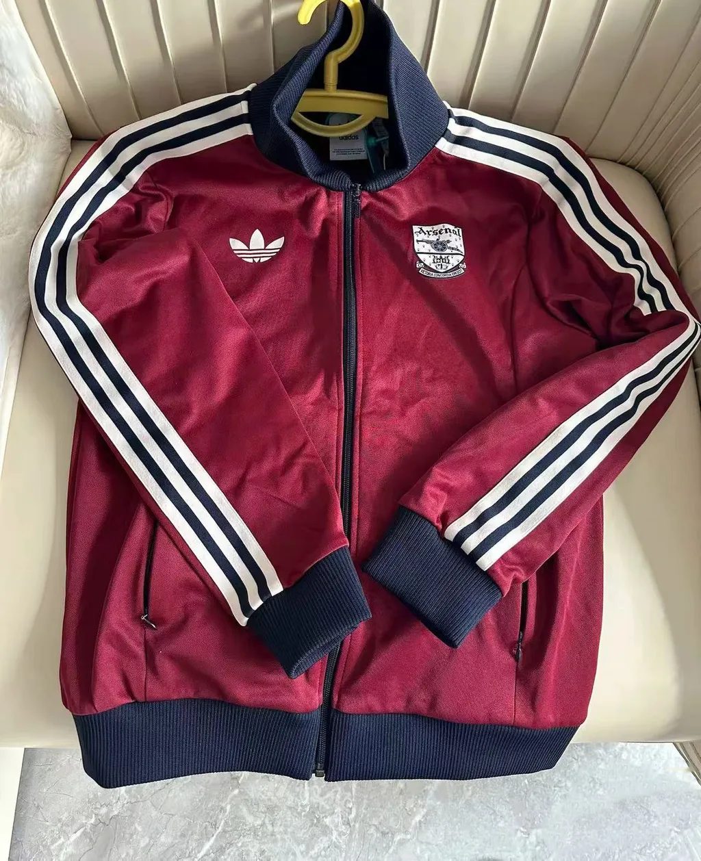 아디다스 아스날 FC 베켄바우어 트랙탑 져지 자켓 IY0054 | 크로켓