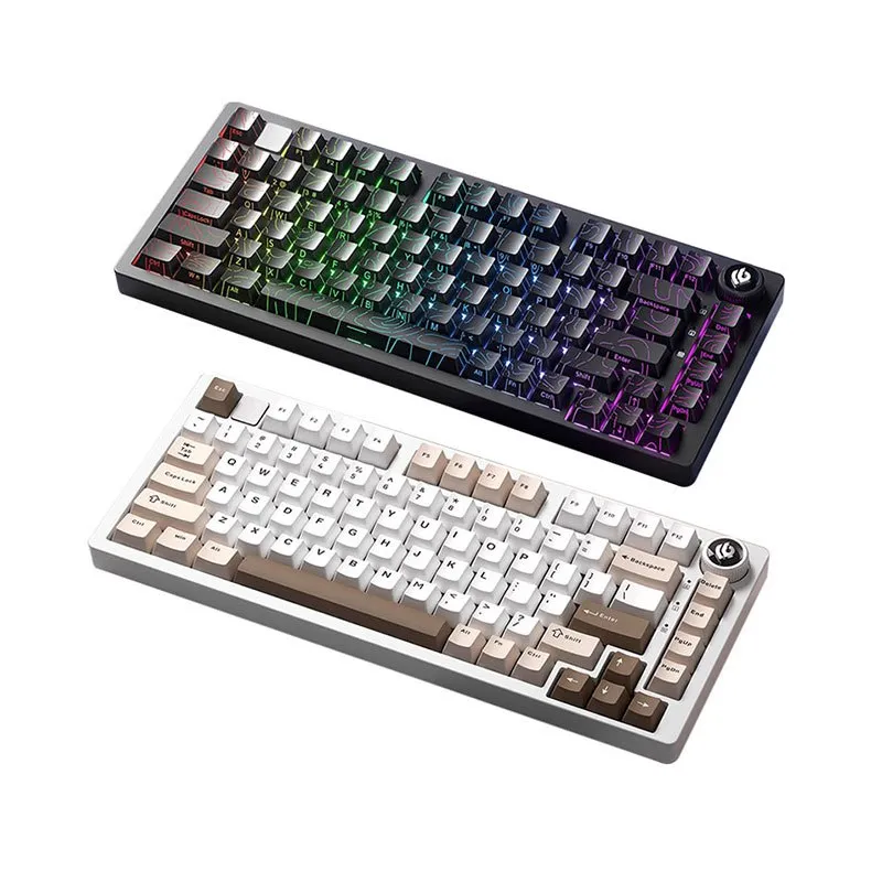 LEOBOG 레오보그 Hi75C 무선 기계식 키보드 3모드연결 핫스왑 객제화 알류미늄 81키 RGB 송석축 | 상품 상세 | 크로켓