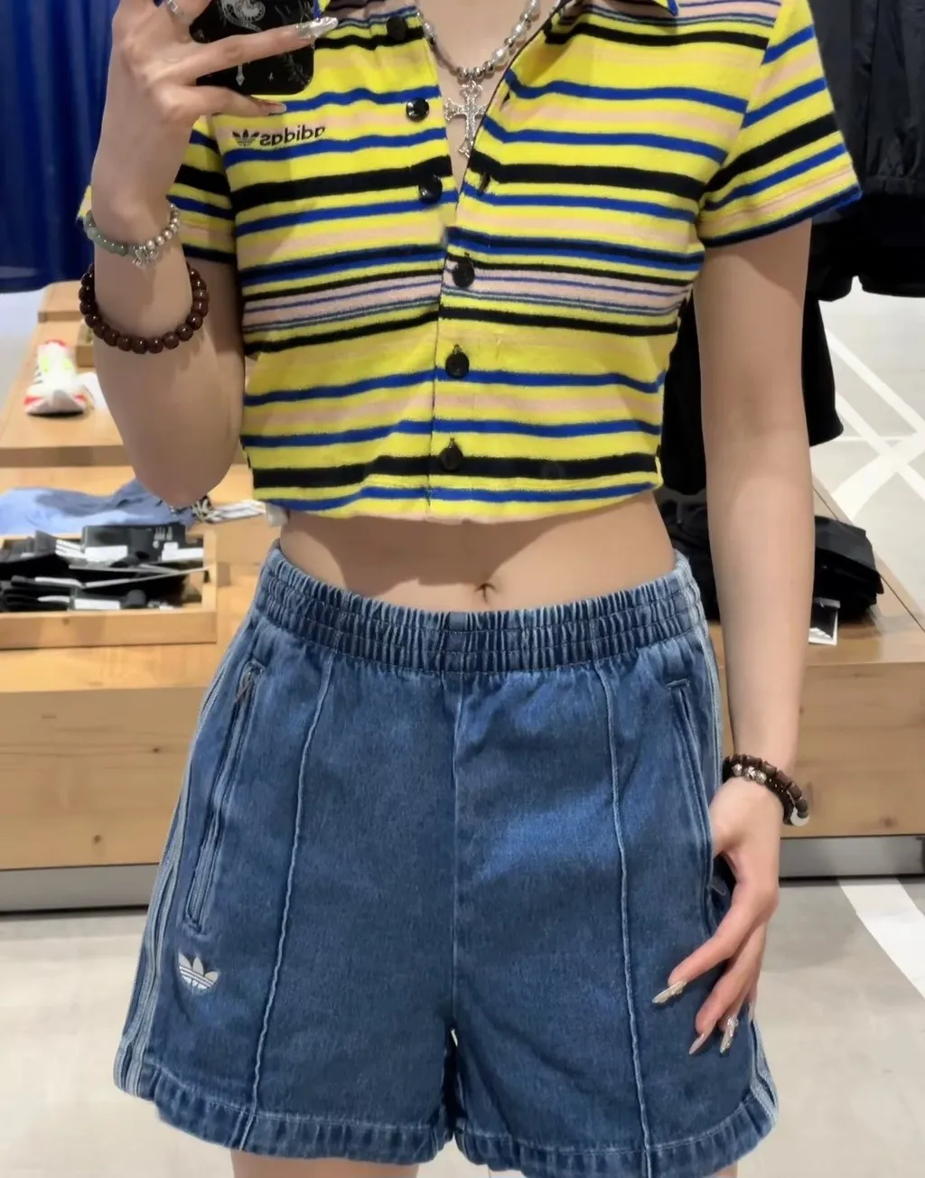 [무료배송/항공특송]아디다스 오리지널 아디컬러 파이어버드 여성 청반바지 JD2562 | 상품 상세 | 크로켓