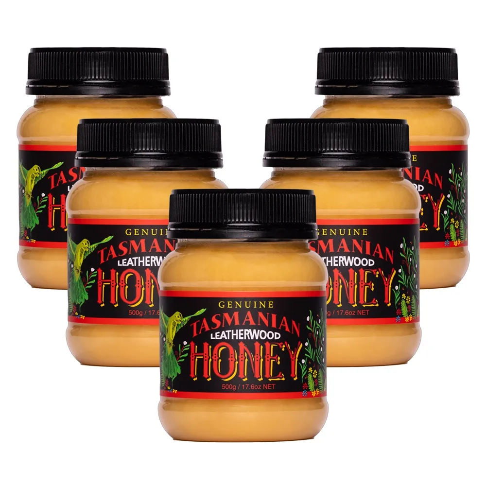 타스매니안 호주 레더우드 허니 야생꿀 500g x5통 | 크로켓