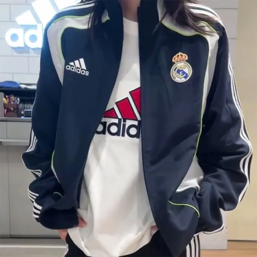 아디다스 레알 마드리드 UBP 트랙탑 져지 집업 자켓 JF2575 | 크로켓