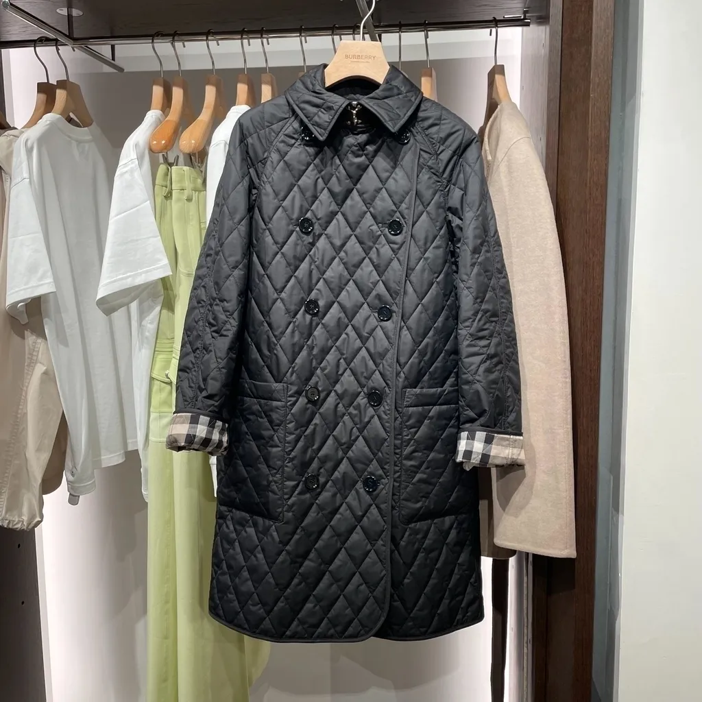 버버리 BURBERRY A22 Tything 타이팅 퀼팅자켓 블랙 | 크로켓