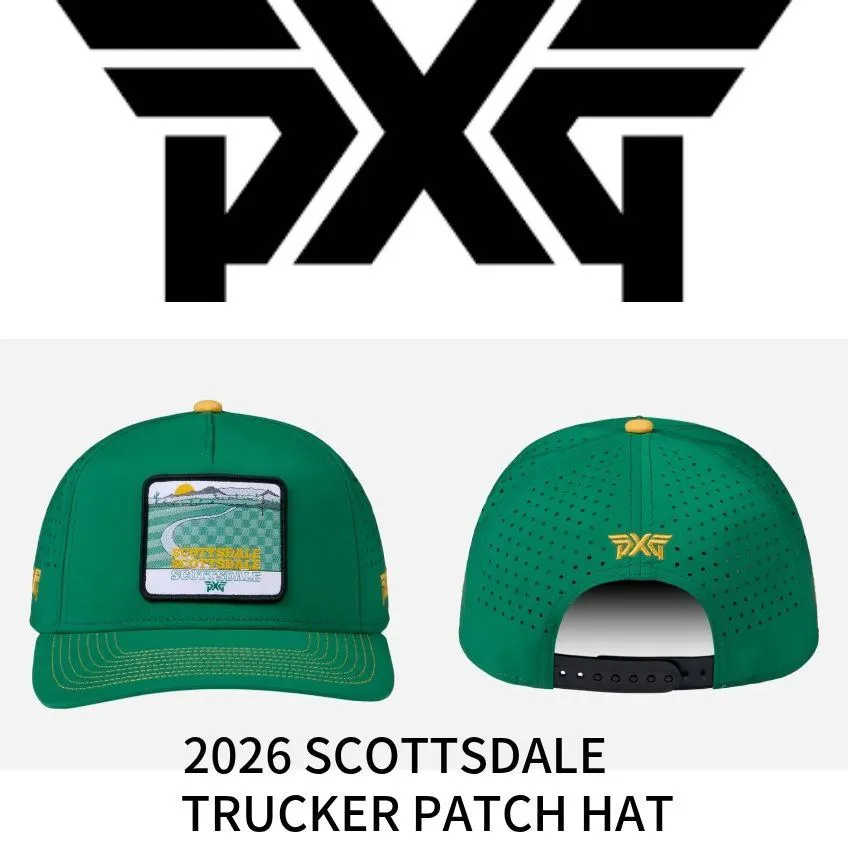 PXG골프 남녀공용 2026 스코츠데일 트러커 패치 골프모자 | 크로켓