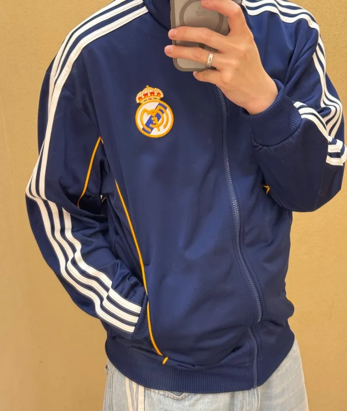 아디다스 레알 마드리드 99/00 레트로 트랙탑 집업 바람막이 자켓 남성용 JW1993 | 상품 상세 | 크로켓