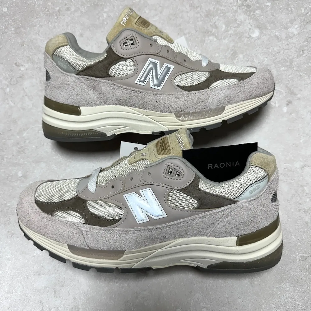 뉴발란스 992 Made In USA 문락 머쉬룸 문빔 그레이 운동화 U992MM | 상품 상세 | 크로켓