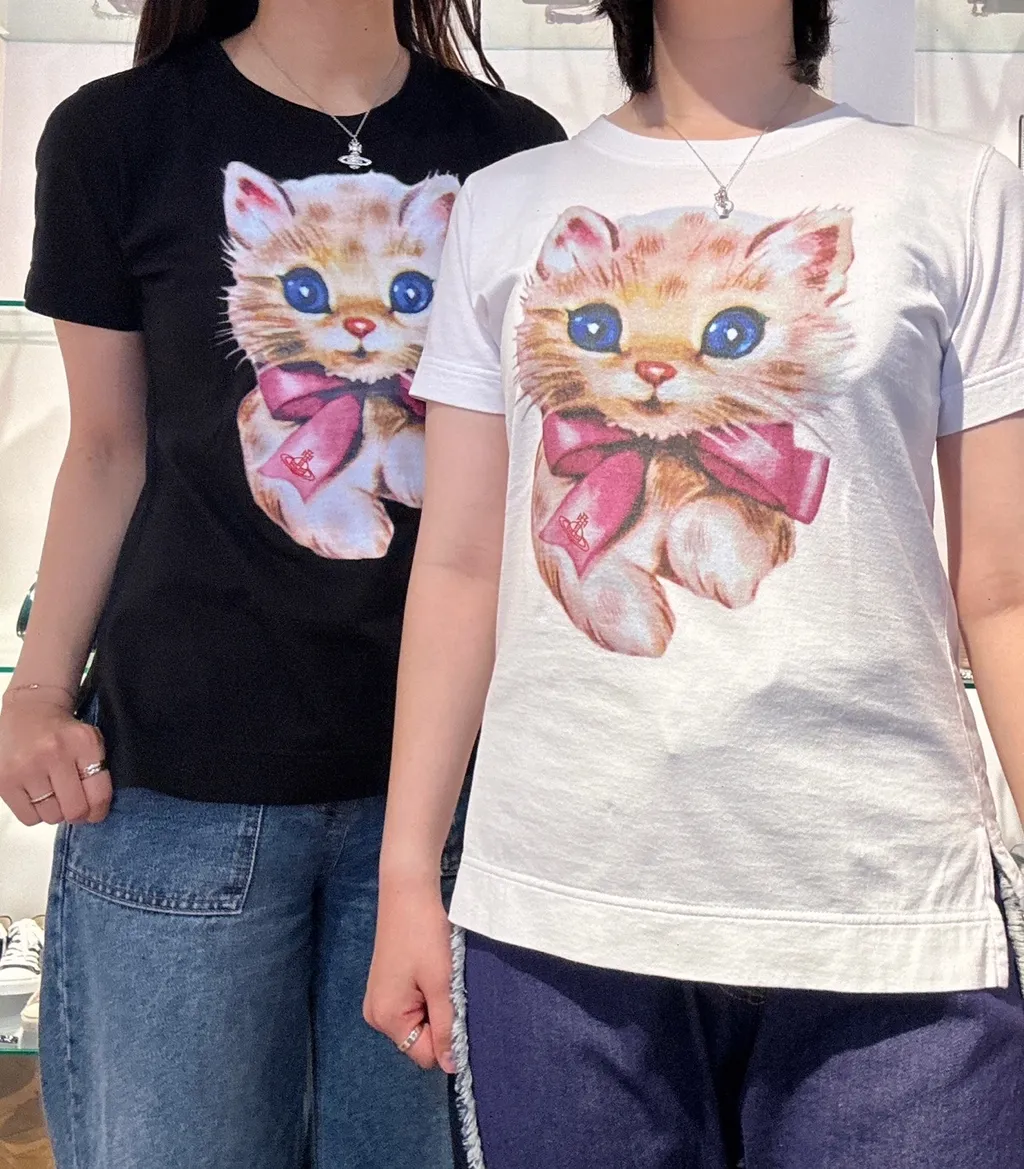 [비비안웨스트우드] 레드라벨 프레시스 스키타 캣 티셔츠 (화이트) 352005 | 상품 상세 | 크로켓