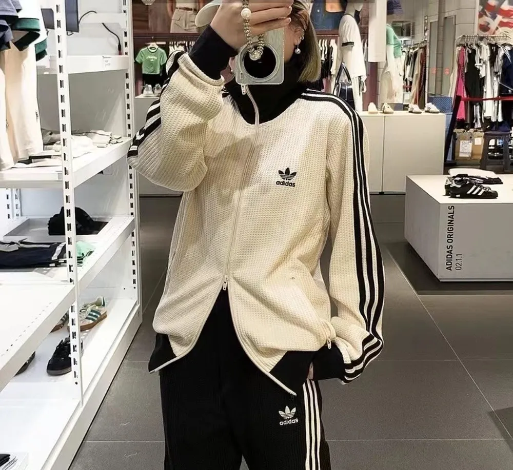 아디다스 오리지널 아디컬러 클래식 와플 베켄바우어 트랙탑 자켓 JW0109 | 크로켓