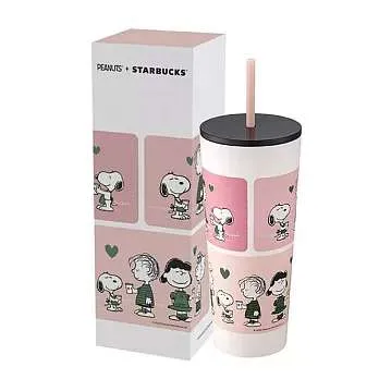 대만 스타벅스 x 스누피 PEANUTS FRNDSHIP 텀블러 710ml | 크로켓