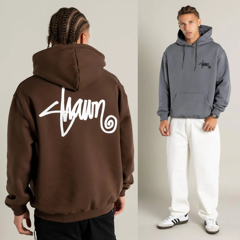 에스더블 숀 스투시 Shawn 스크립트 후드티 2컬러 | 상품 상세 | 크로켓