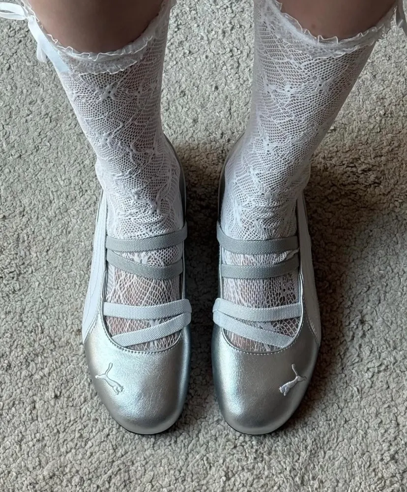 [무료배송]푸마 W 스피드캣 발레 코어 메탈릭 실버 화이트 401581-01 | 크로켓