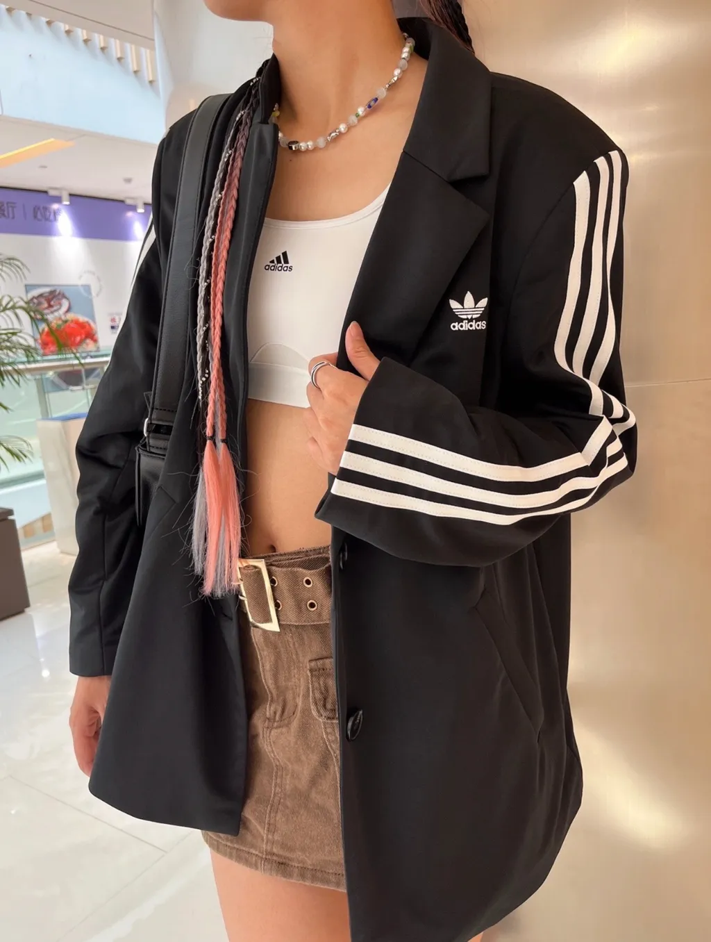 [항공특송] 아디다스 오리지널 재킷 여성 블랙 IK0440 | 크로켓