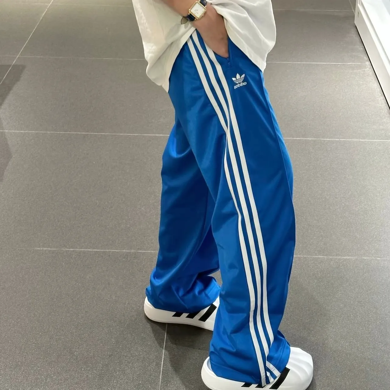 [무료배송] 아디다스 우먼스 오리지널 파이어버드 트랙 팬츠 블루 IP0633 | 상품 상세 | 크로켓