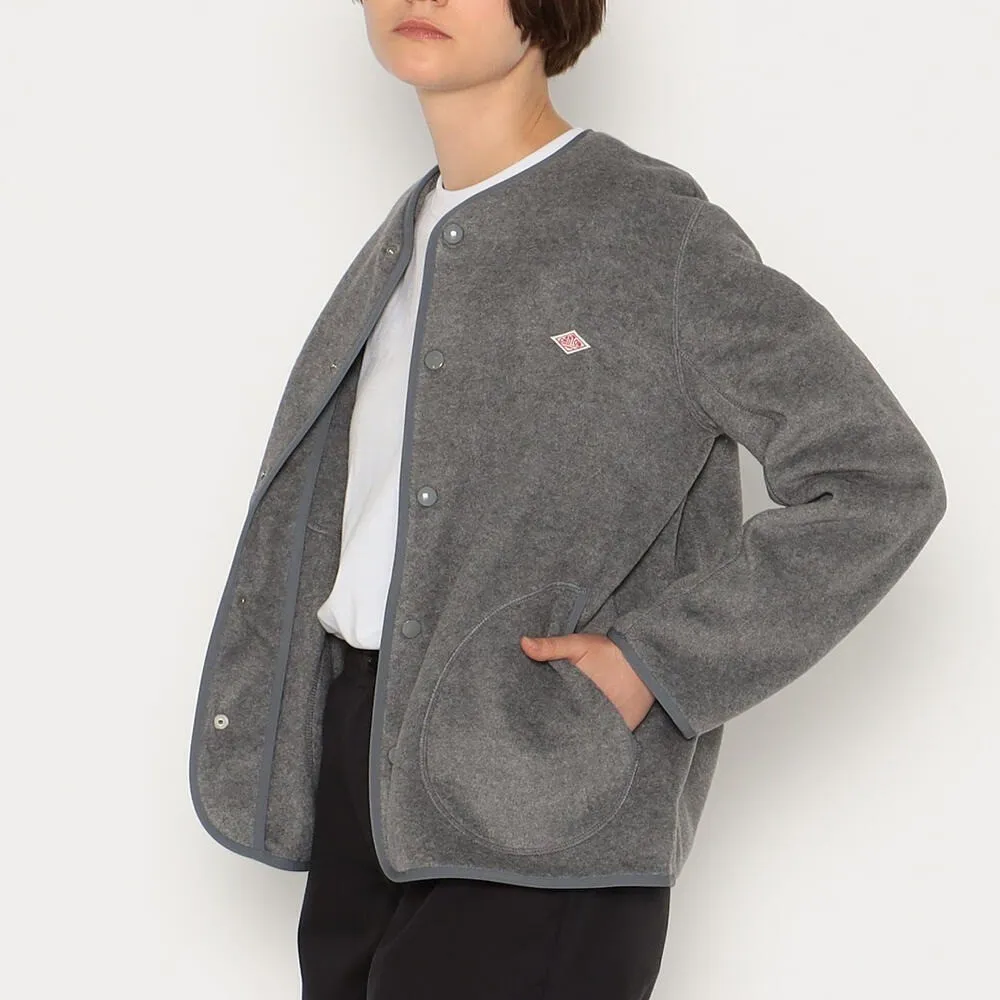 DANTON 단톤 / WOMEN'S FLEECE COLLARLESS JACKET / 7 컬러 / JD-8911 | 크로켓