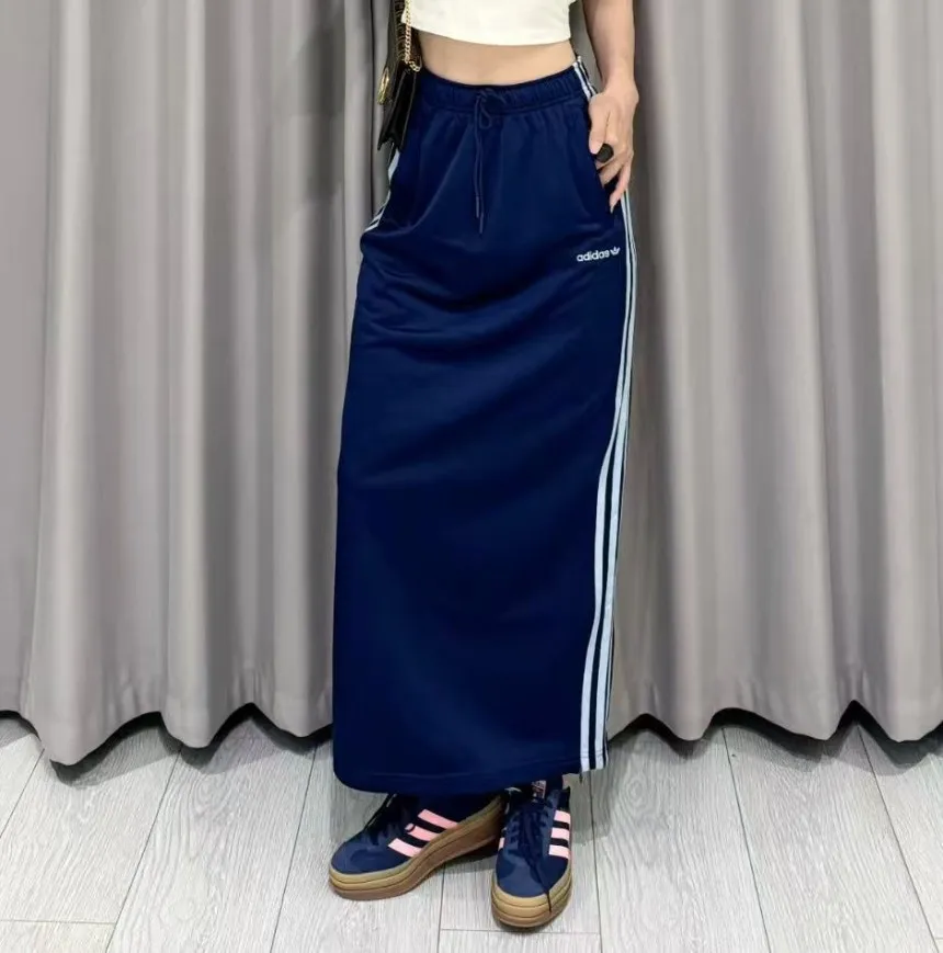 아디다스 여성 스포티 맥시 롱 스커트 치마 블루 IX3538 | 상품 상세 | 크로켓
