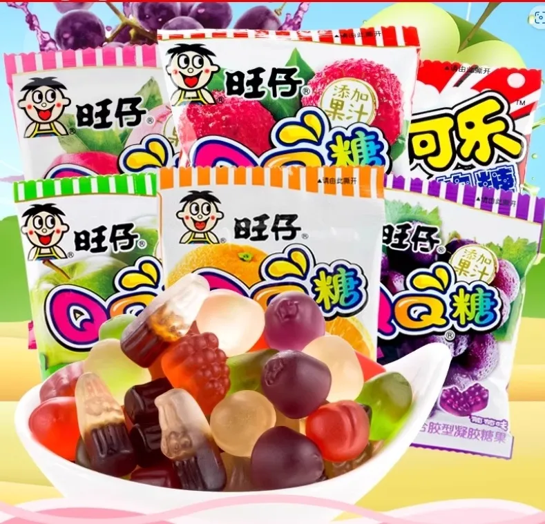 왕왕캔디 왕쯔QQ설탕믹스 간식 소프트캔디 20g*20포 | 크로켓