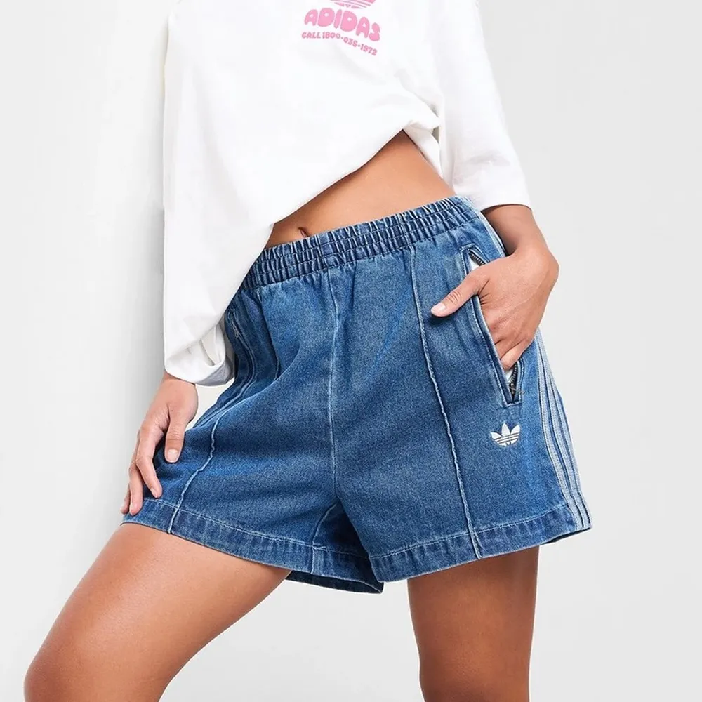 아디다스 데님 파이어버드 쇼츠 인디고 여성 반바지 JD2562 | 상품 상세 | 크로켓