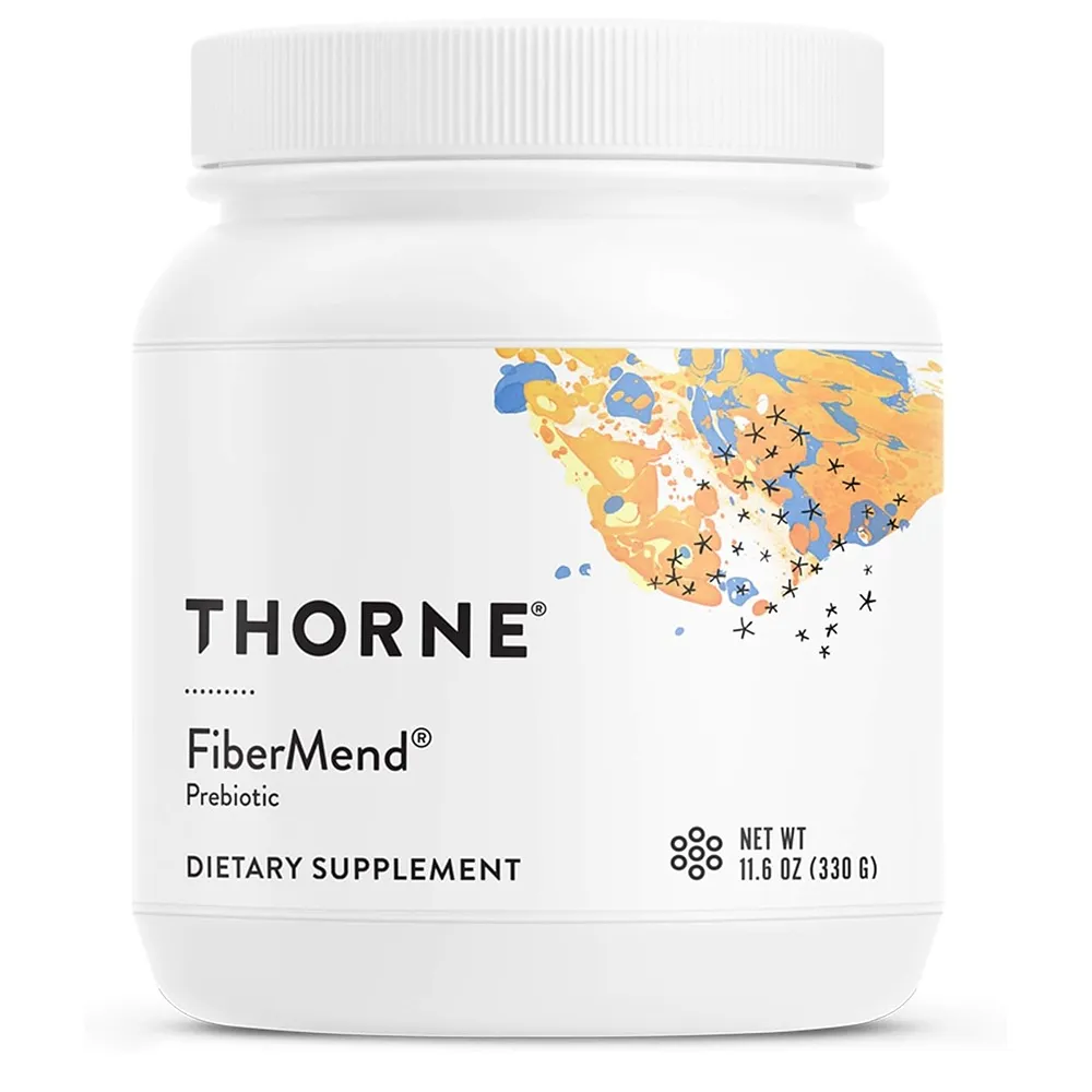 쏜리서치 파이버멘드 330g 1팩 THORNE- Prebiotic Fiber Powder to Help Maintain Re ...