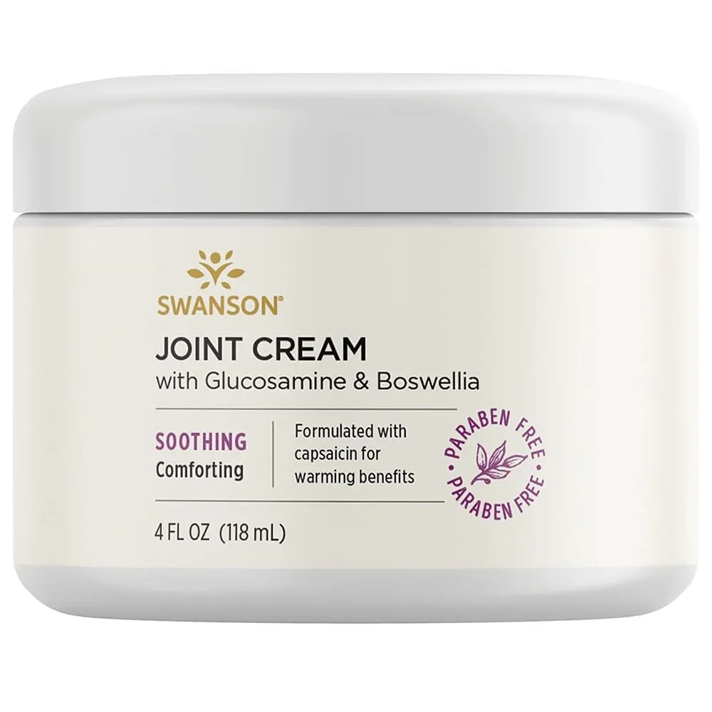 스완슨 조인트 크림 118ml 1팩 Swanson Joint Cream with Glucosamine & Boswellia 4 ...