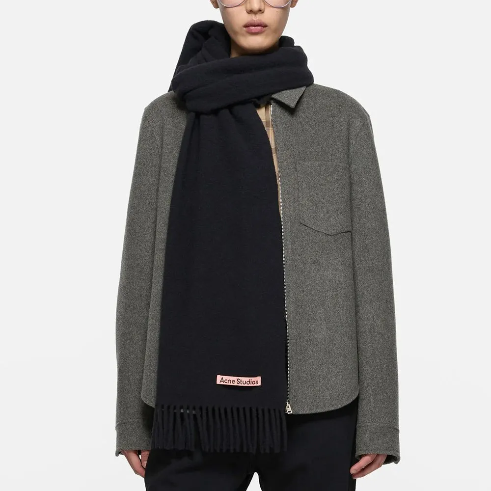 Acne Studios Fringe Wool Scarf Narrow 8 Colors FN-UX-SCAR000218 | Croket