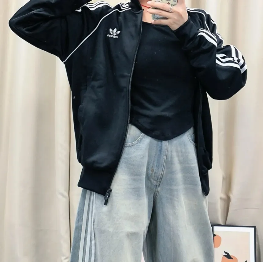 아디다스 아디컬러 슈퍼스타 SST 트랙탑 집업 져지 자켓 IM4545 | 크로켓