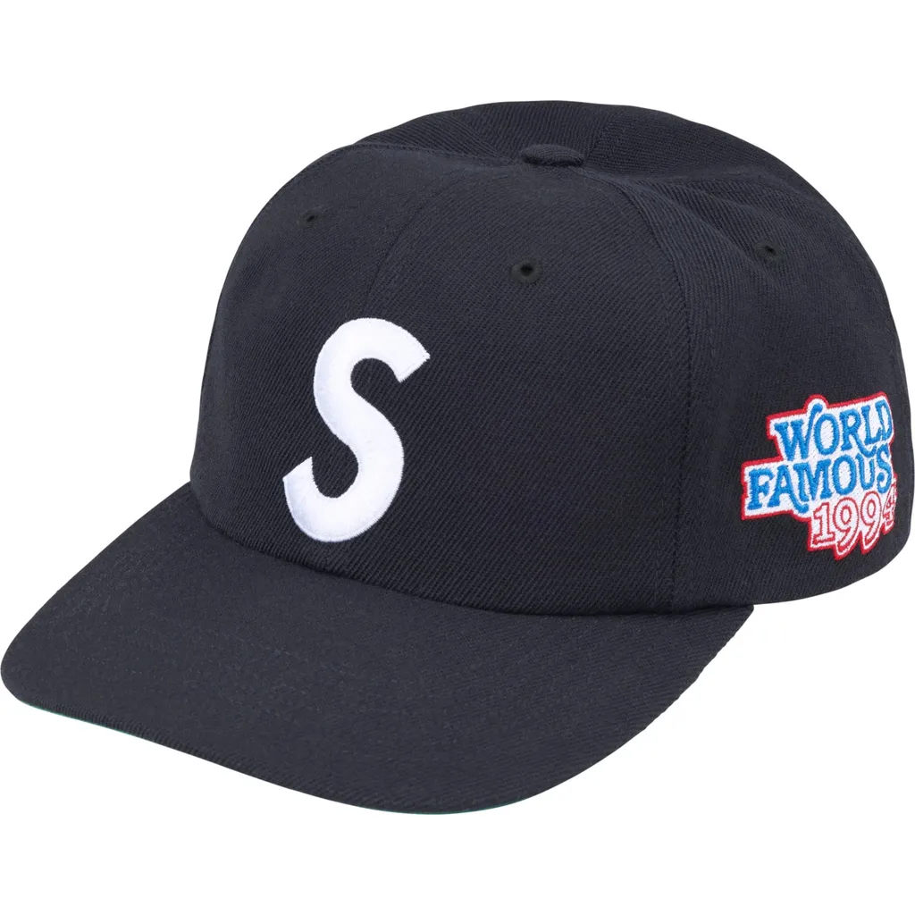 25SS 슈프림 월드 페이머스 S 로고 6 패널 네이비 Supreme World Famous S Logo 6 Panel | 상품 ...
