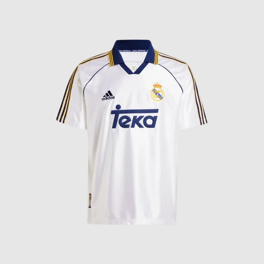 [US사이즈] [무배 특가] 아디다스 레알 마드리드 99/00 홈 저지 화이트 블랙 JJ3801 JW1992 | 상품 상세 | 크로켓