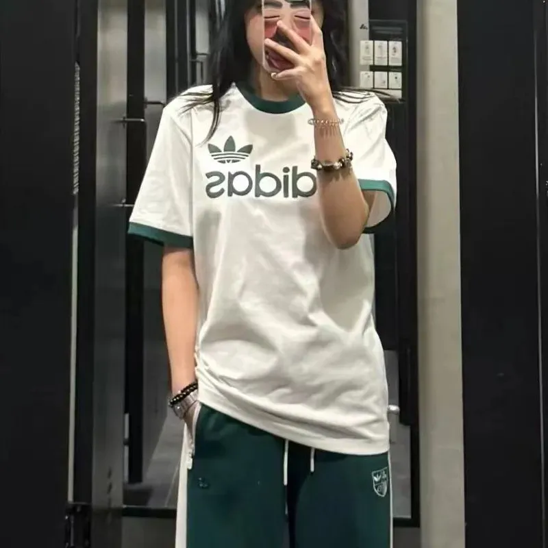 [무배 특가] 아디다스 오리지널 트레포일 크루넥 반팔 티셔츠 JC8371 | 크로켓