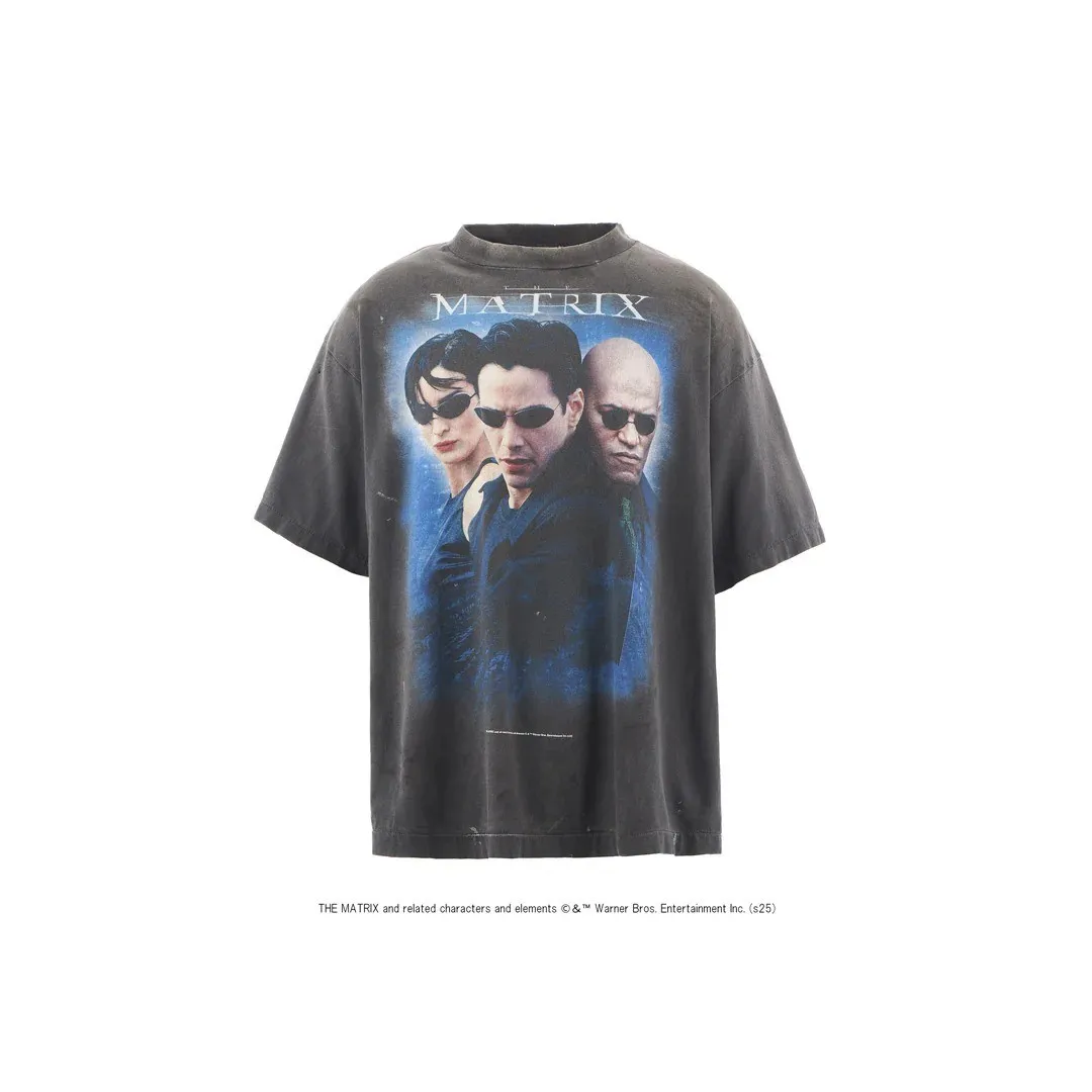 세인트 미카엘 / THE MATRIX SS TEE THE MATRIX WHITE LOGO / SM-HR1-0000-C41 | 크로켓