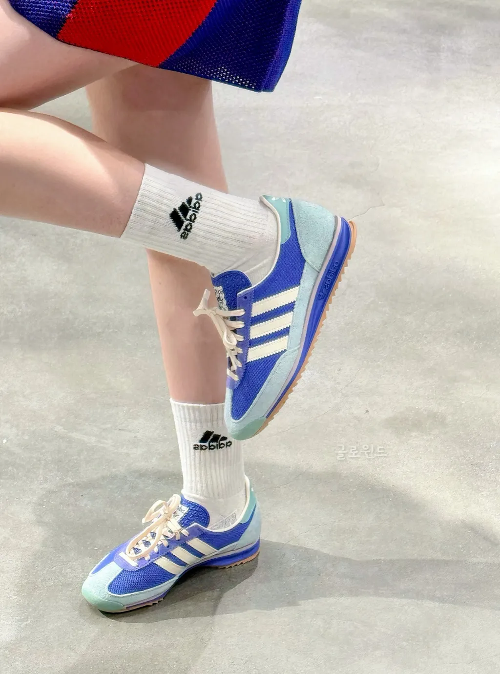 아디다스 SL 72 OG 여성 운동화 세미 코발트 블루 IH0290 | 크로켓