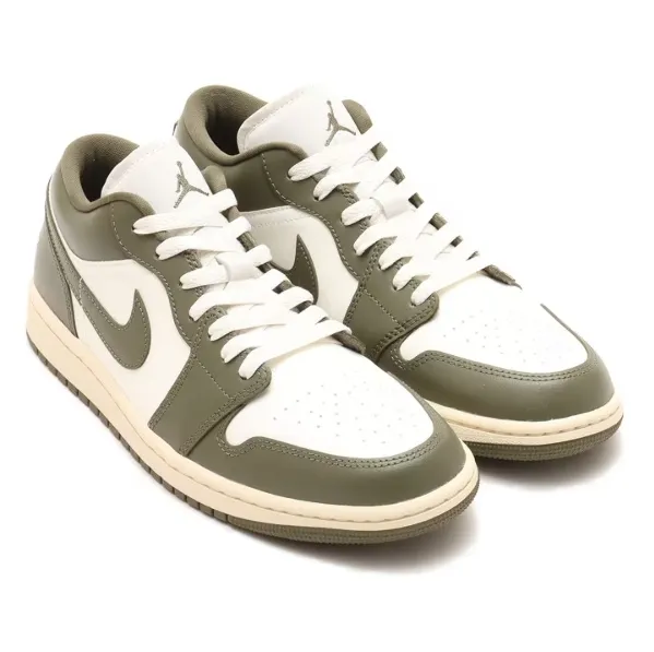나이키 조던 브랜드 여성 에어 조던 1 LOW 올리브 화이트 DC0774-122 | 상품 상세 | 크로켓