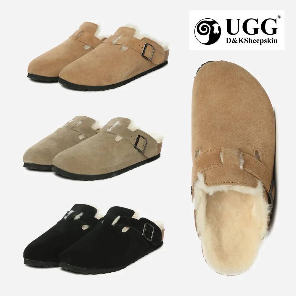 DK UGG Kelsey Platform Shearling Slippers 3cm DK137 | Croket