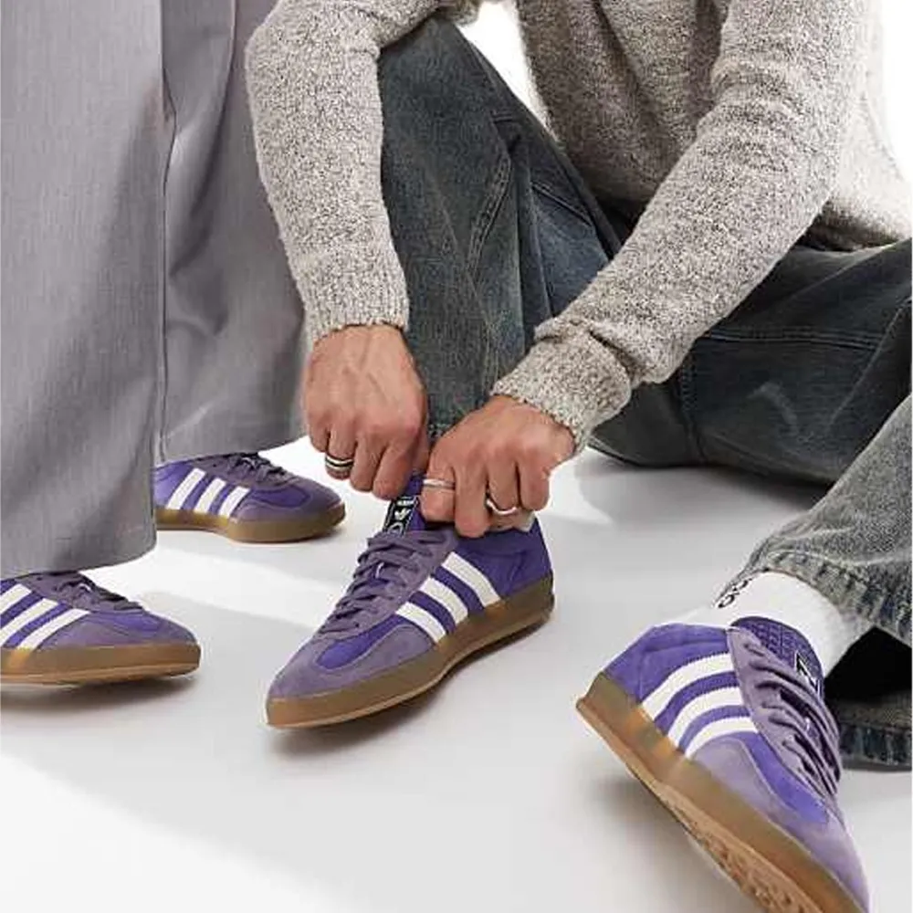 아디다스 가젤 인도어 컬리짓 퍼플 화이트 남성 여성 운동화 IF9645 | 상품 상세 | 크로켓