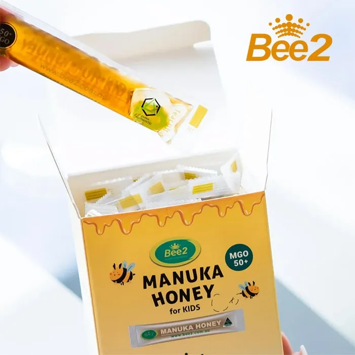 [호주산/키즈] BEE2 MGO 50+ 마누카 꿀 키즈 12gx30 개입 | 상품 상세 | 크로켓