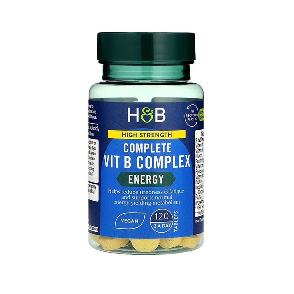 홀랜드앤바렛 하이 스트렝스 Vit B 120정 1팩 Holland & Barrett High Strength Complete ...