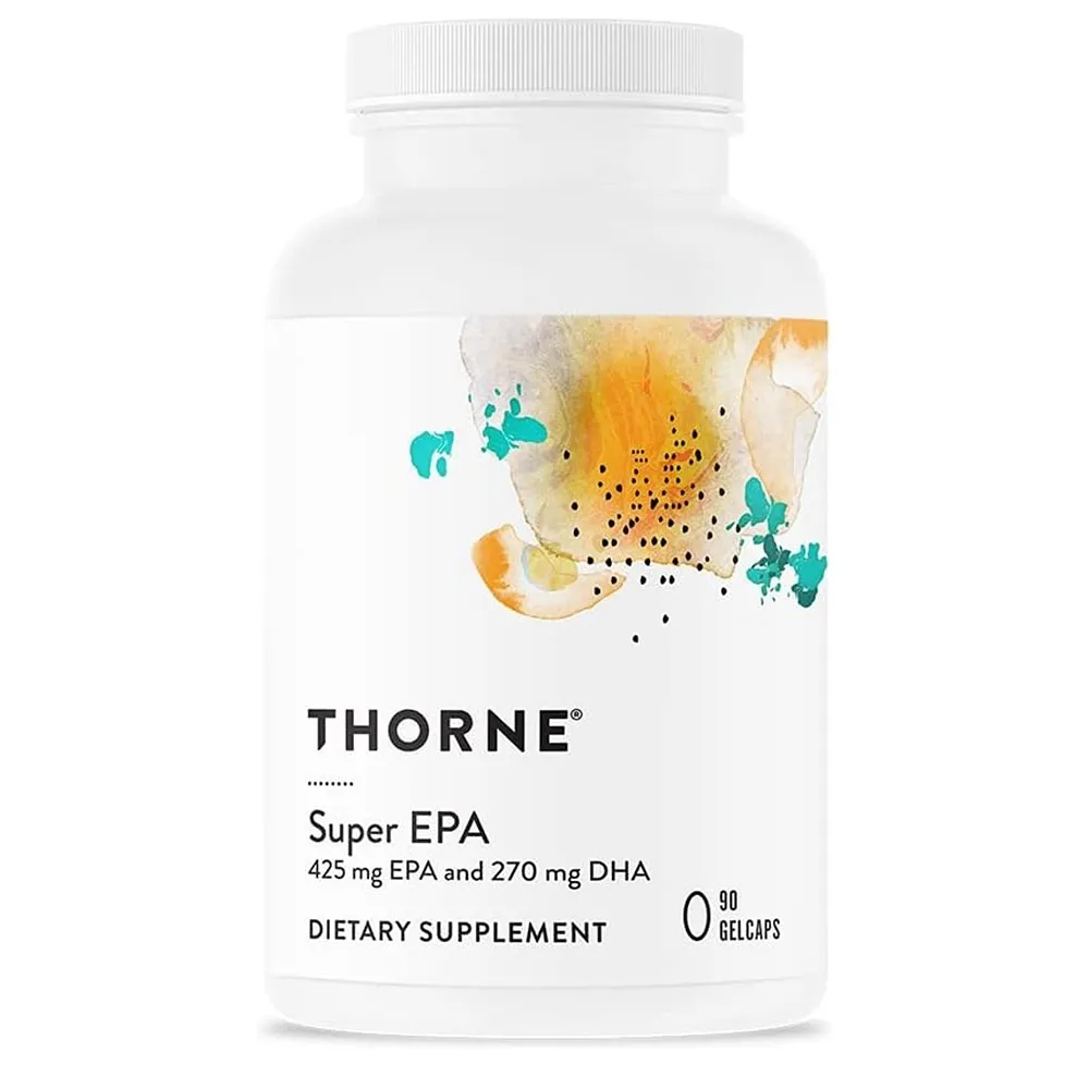 쏜리서치 슈퍼 EPA 90정 1팩 THORNE Super EPA - Omega-3 Fatty Acids EPA 425mg and ...