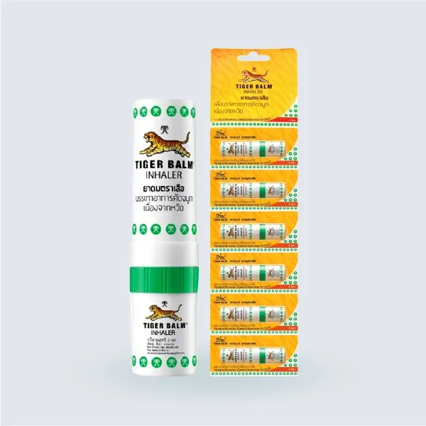 타이거 밤 Tiger Balm 야돔 Inhaler 1줄 (6개) | 크로켓