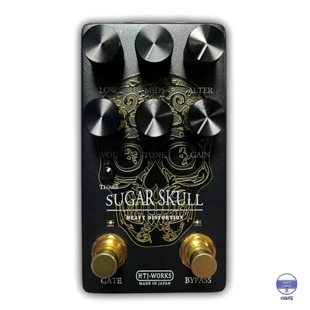 HTJ WORKS SUGAR SKULL HEAVY DISTORTION GOLD LINE 이펙터 | 상품 상세 | 크로켓