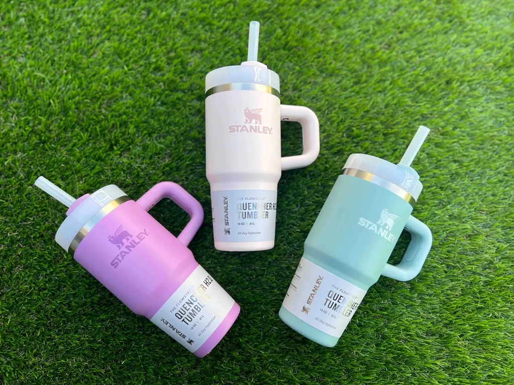 [미국스탠리정품] 스탠리 14oz 414ml 퀜처 핸들 H2.0 플로우스테이트 텀블러 414ml 손잡이 보온병 | 상품 상세 | 크로켓