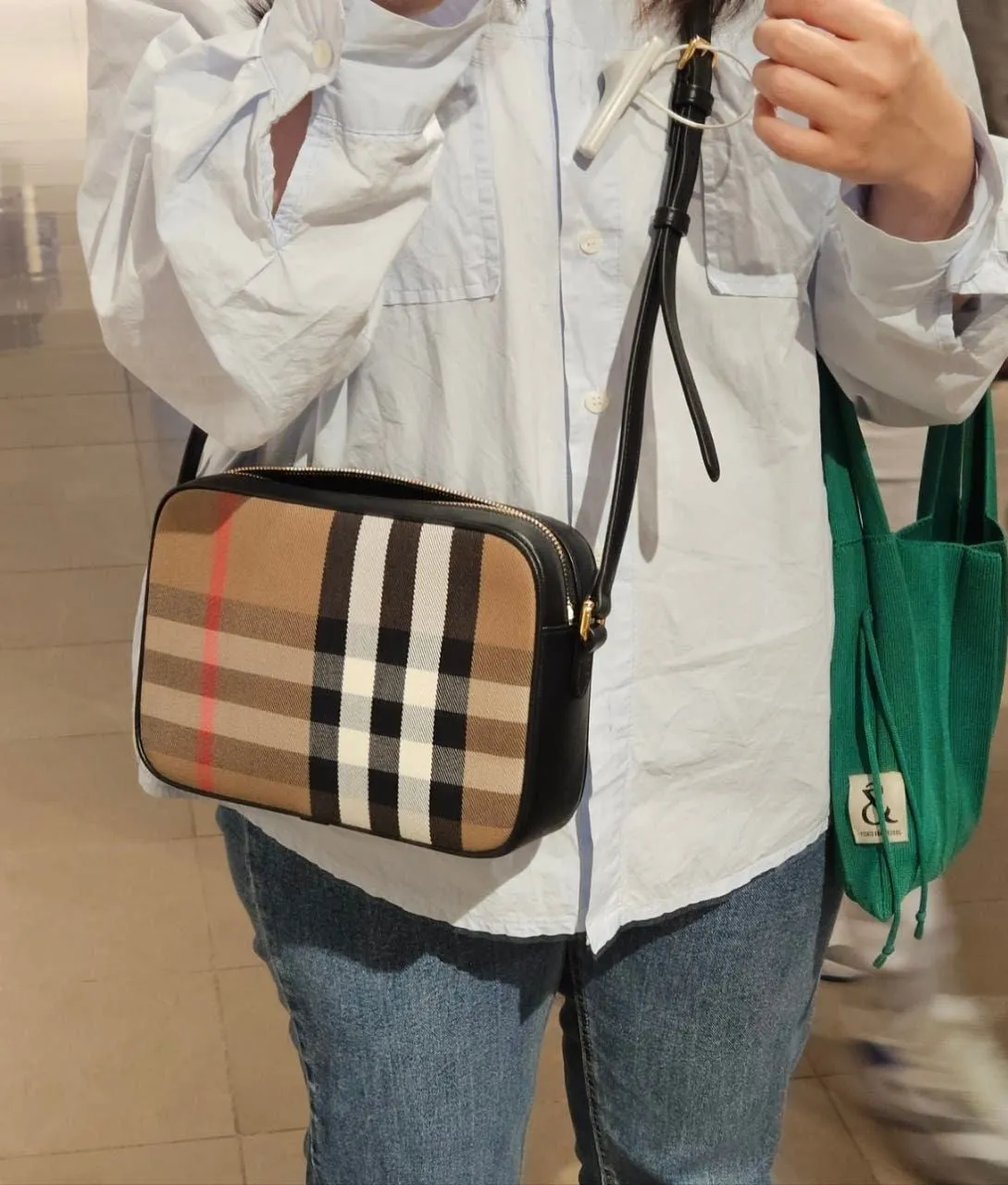 버버리 LL LG 카메라 크로스백 블랙 80840271 | 크로켓