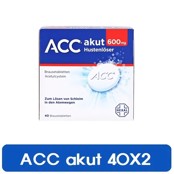 ACC AKUT 발포정제 2박스 세트 | 크로켓