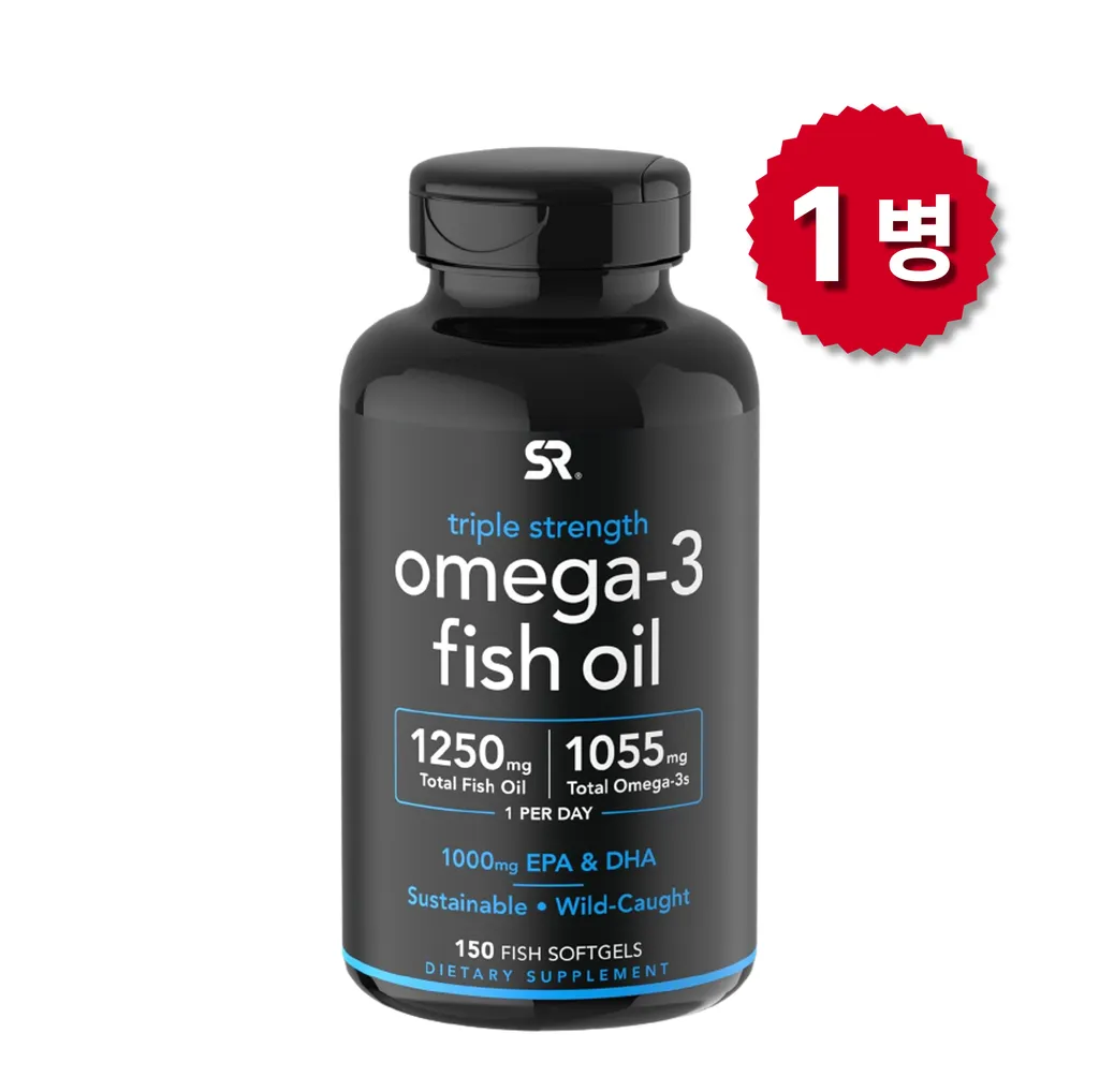 스포츠리서치 오메가3 rTG 피쉬오일 1250mg 150정 1병 / 스포츠리서치 트리플 스트렝스*C00384_1 [해외쇼핑 BEST] | 상품 상세 | 크로켓