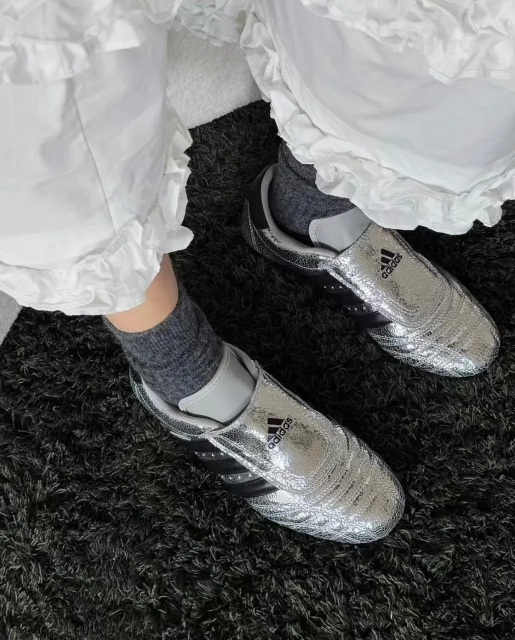 [무료배송/항공특송] 아디다스 태권도 라이프스타일 슈즈 여성용 실버 JH9664 | 상품 상세 | 크로켓