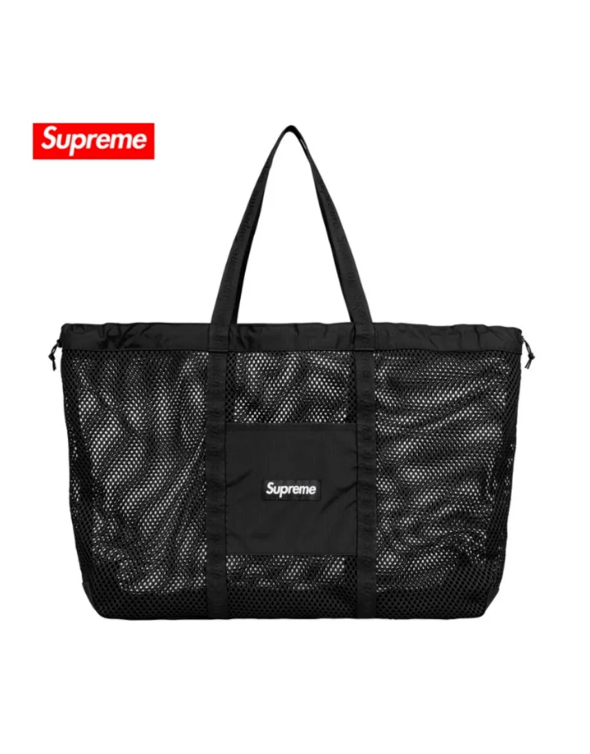 슈프림 Mesh Tote Bag 메쉬 토트 백 블랙 569060 | 상품 상세 | 크로켓