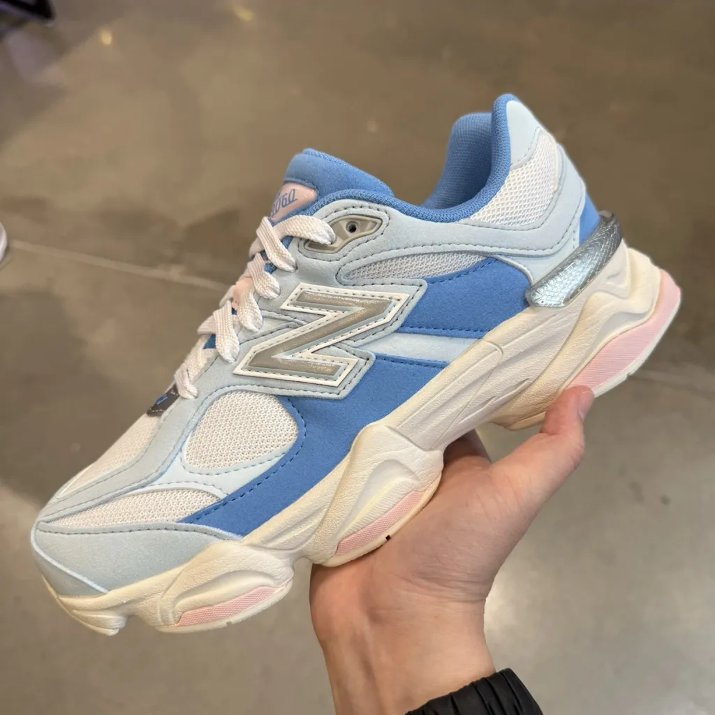 뉴발란스 9060 빅키즈 GS 여성 운동화 파스텔 블루 GC9060AF | 상품 상세 | 크로켓