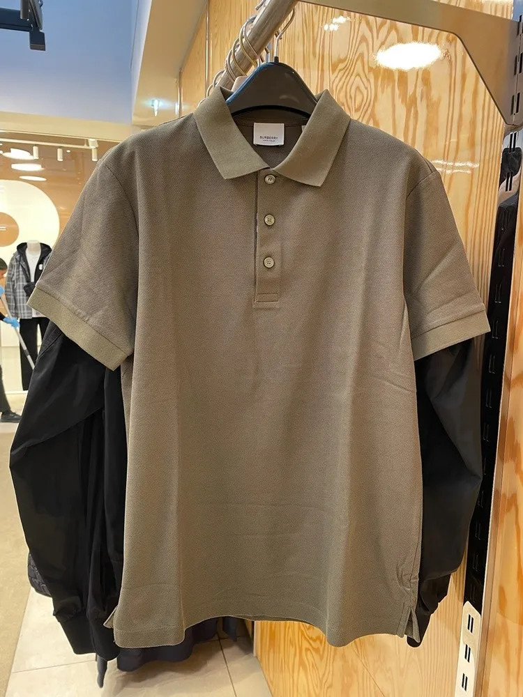 버버리 HARTFORD 코튼 남성 폴로 반팔 티셔츠 OLIVE 올리브 80848971 80922711 XS [웨스트런던 최저가 ...