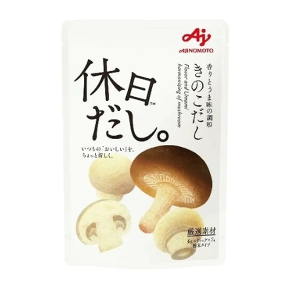 아지노모토 홀리데이 머쉬룸 다시 42g 10팩 Ajinomoto Holiday Dashi. Mushroom Dashi 42g x 10 | 크로켓