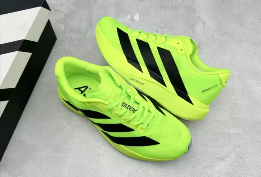 아디다스 아디제로 EVO SL 루시드 레몬 코어 블랙 JR3416 | 크로켓